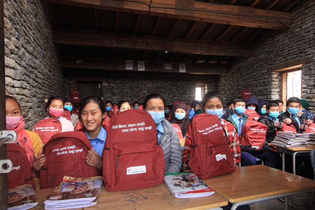 Tsum Nubri Distribution - Sambhav Nepal