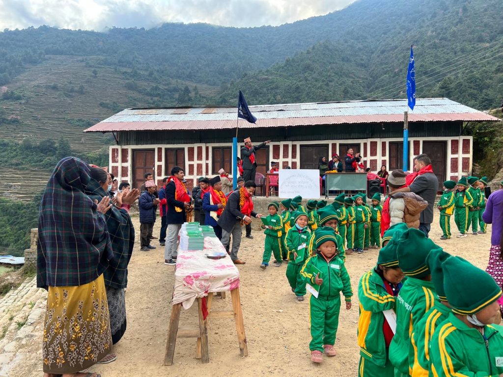 Tracksuit & Bag Distribution - Sambhav Nepal